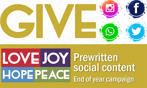 End of Year Campaign Social Media Posts | ResourceUMC