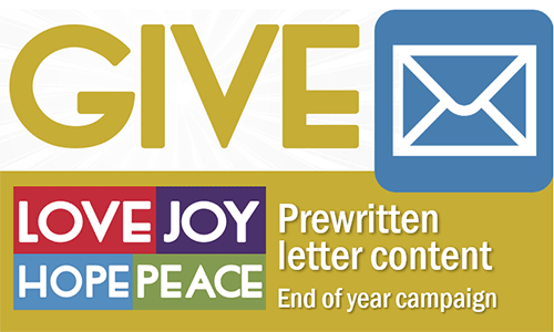 Advance End of Year Campaign Introductory Letter | ResourceUMC