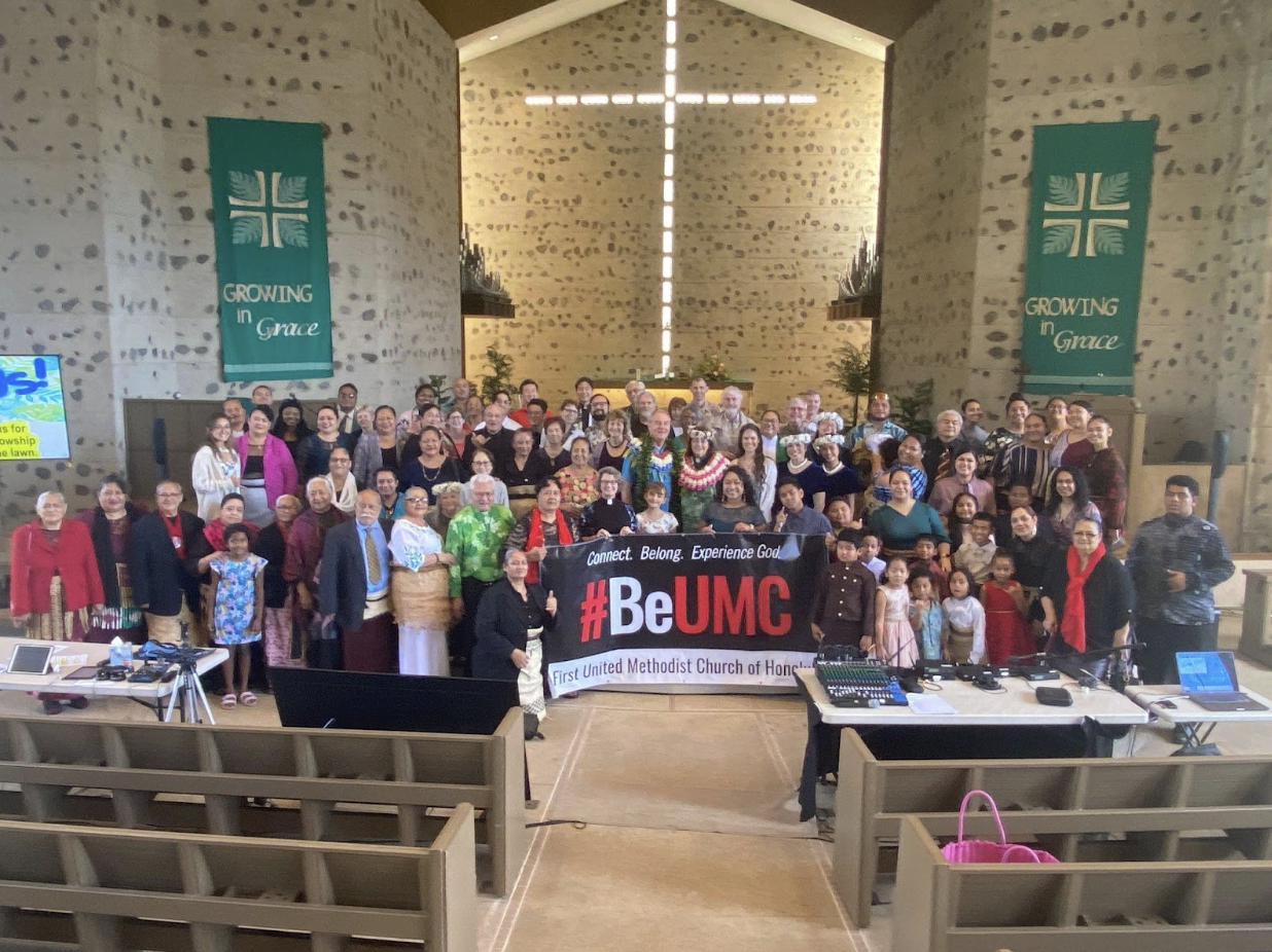 Using banners to celebrate mission and ministry in the UMC