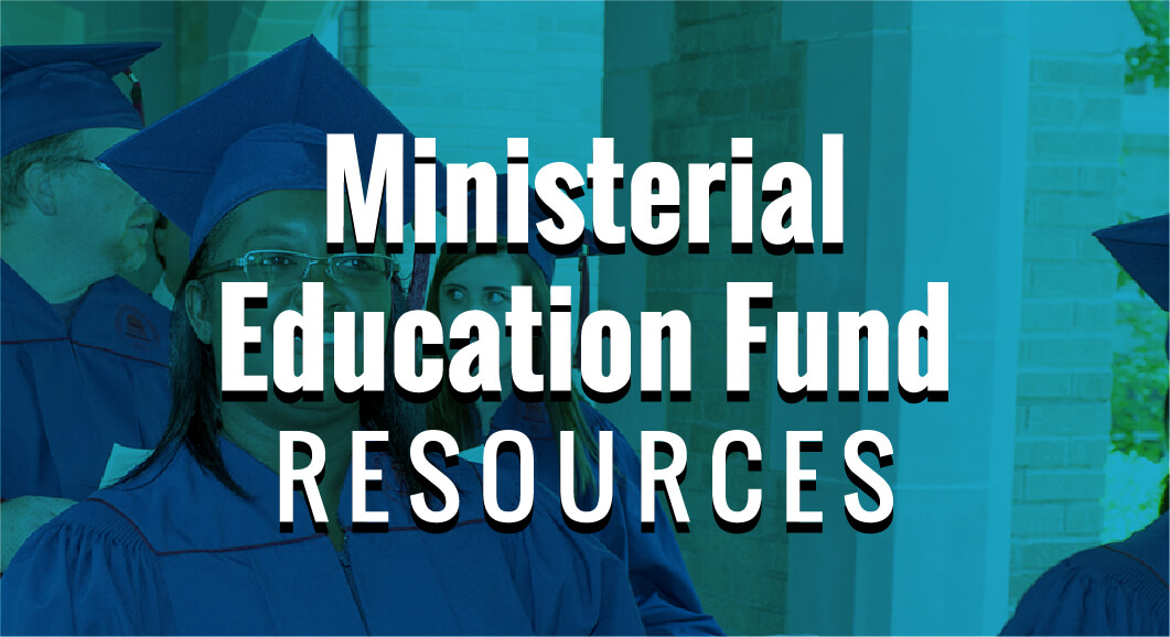 Ministerial Education Fund Resources | ResourceUMC